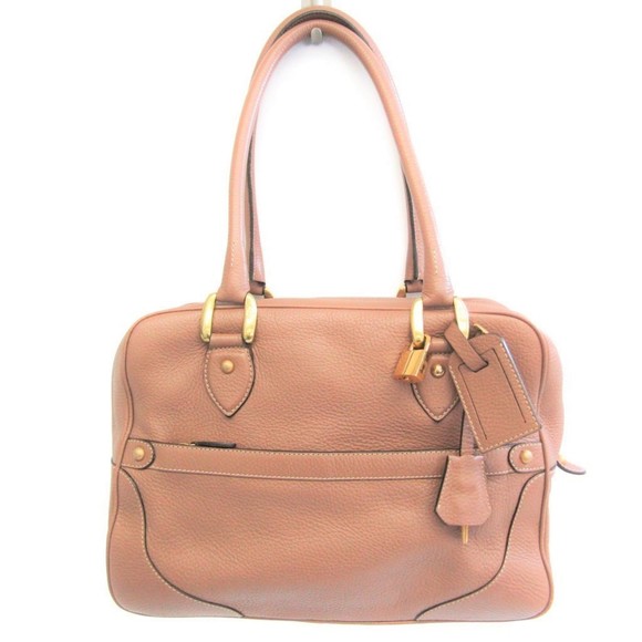 OTHERS | Bags | Jm Davidson Mia Womens Leather Tote Bag Pink Beige ...